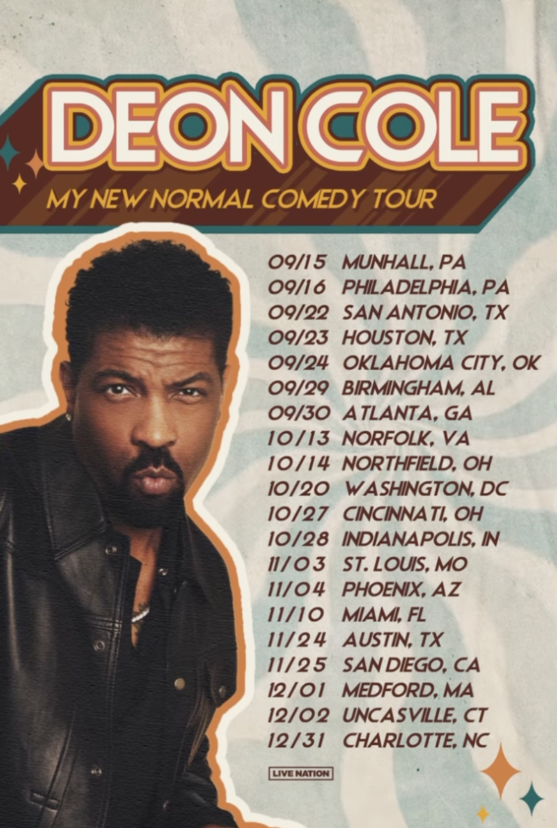 Get Ready for the Deon Cole Tour 2025: Catch Him Live in Action!