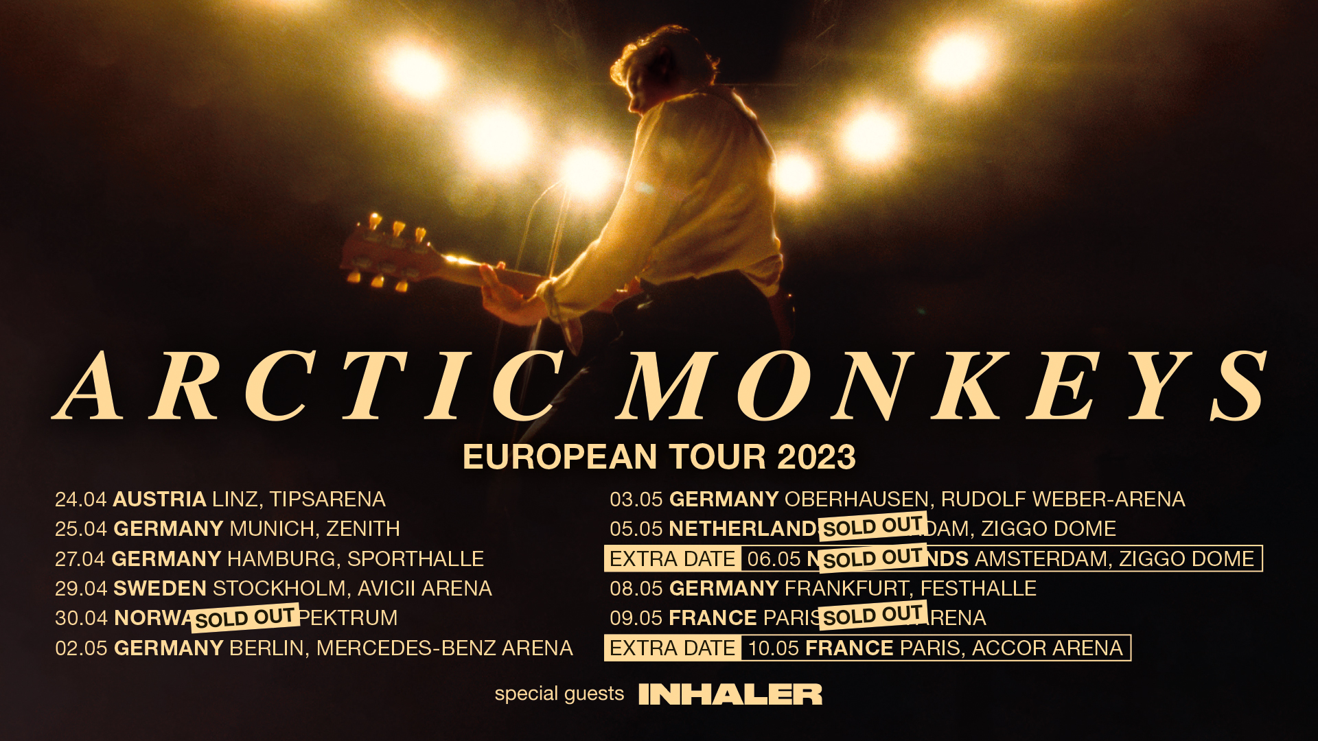 Rocking the Ice: Arctic Monkeys 2025 Tour Guide