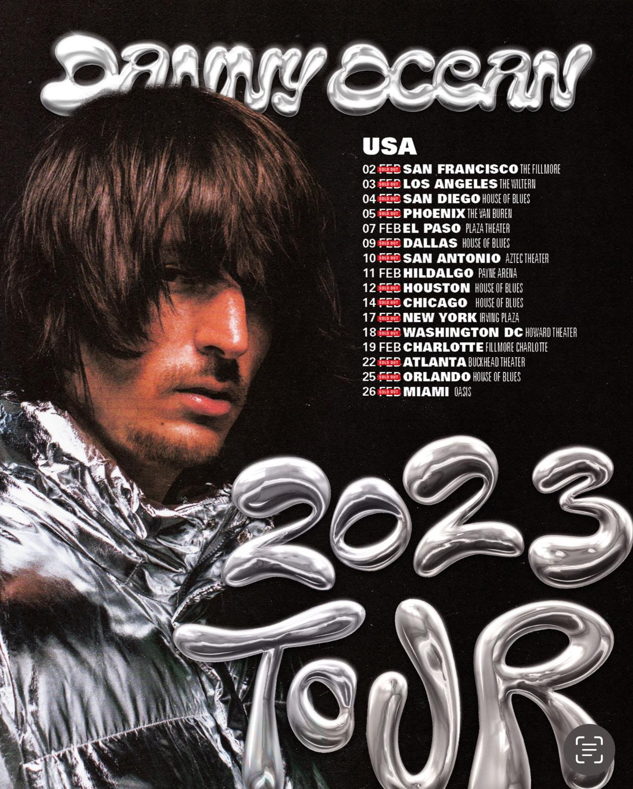 Danny Ocean Tour 2025: Get Ready for the Ultimate Musical Experience!